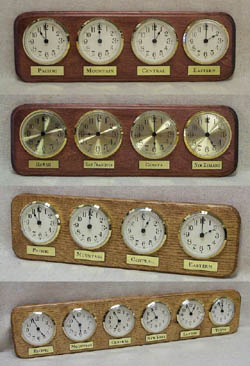 Product Listing - Multiple Time Zone Wall Clocks